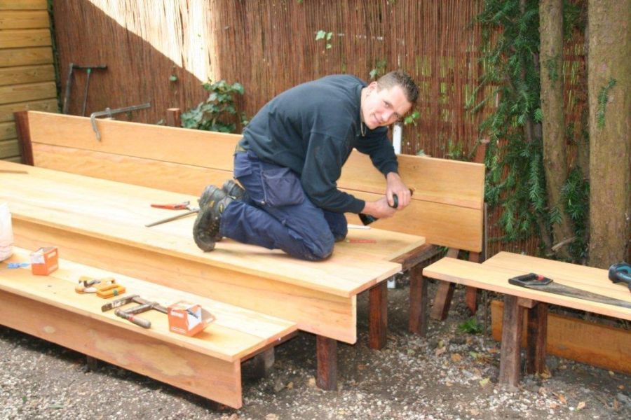 Rode beuk vervangt Kastanje - Hoveniersbedrijf L v.d. Meijden